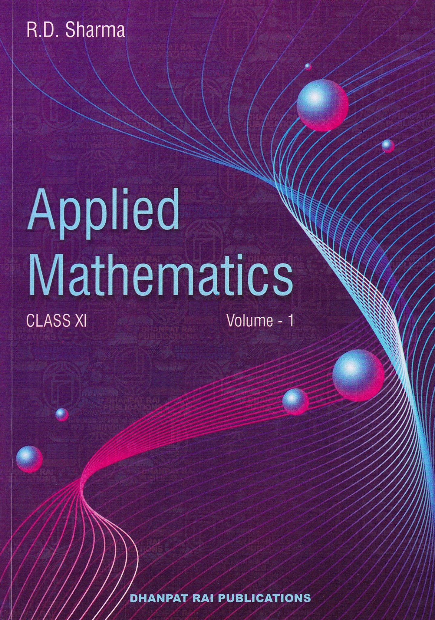 Class 11 RD Sharma APPLIED MATHEMATICS Vol 2 2023 2024 PDF
