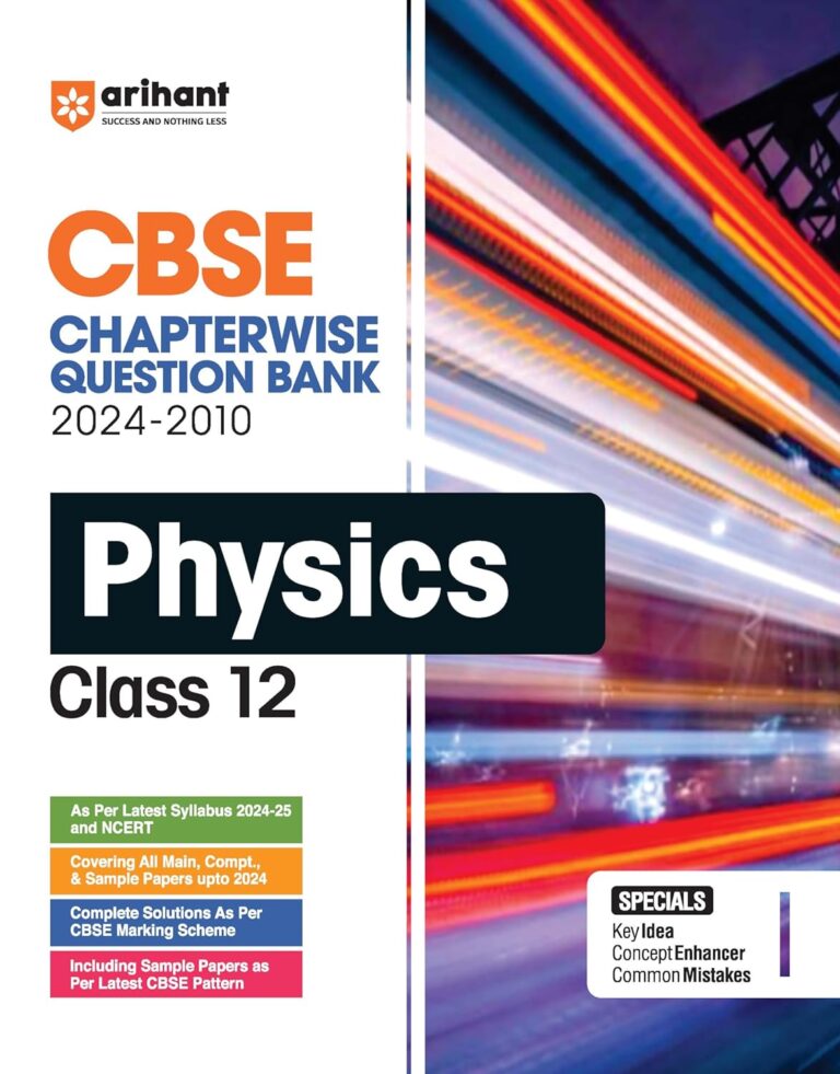 Arihant Cbse Physics Class 12 Pyq Bank Archives | ReadYourFlow - Read Or Download PDF For Free